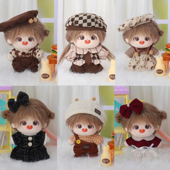 おもちゃ ぬいぐるみ用服 可愛い ミニドール 綿人形 ドールハウス 10cm 6色 | 卸売・ 問屋・仕入れの専門サイト【NETSEA】