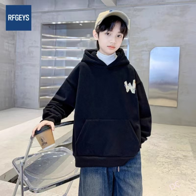 2025秋冬新作 子供服 韓国風 キッズ 男の子 トップス 裏起毛 パーカー 120CM-170CM DC | 卸売・ 問屋・仕入れの専門サイト【NETSEA】