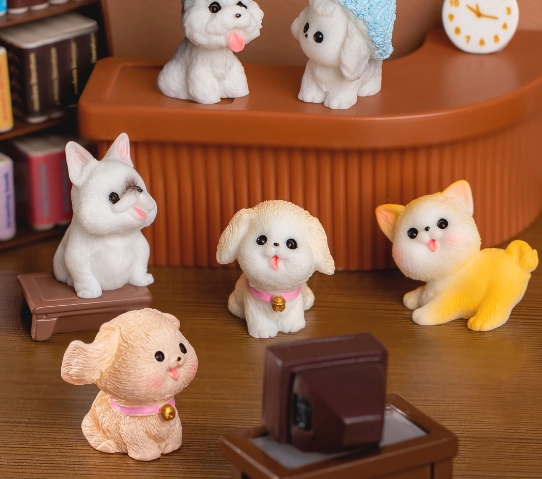 ins 雑貨 模型 撮影道具 ミニチュア インテリア置物 モデル デコパーツ 犬 デコレーション 12色 LENA | 卸売・ 問屋・仕入れの専門サイト【NETSEA】
