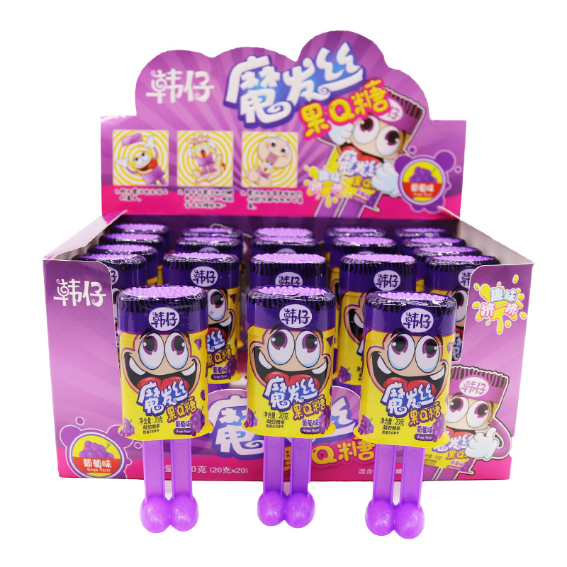 【20個入】マジックヘアキャンディー MAGIC HAIR CANDY 6味 キャンディ 飴 お菓子 株式会社 アブリ 問屋・仕入れ・卸・卸売の専門【仕入れならNETSEA】