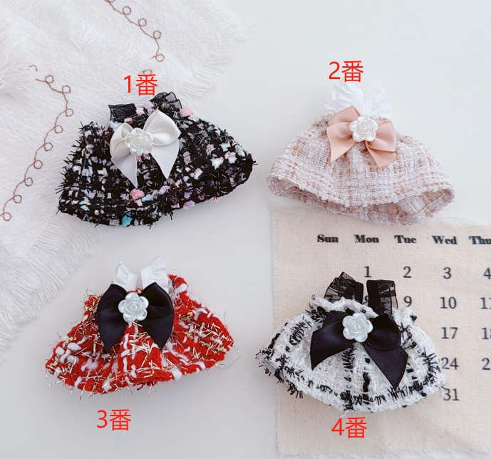 ワンピース ぬいぐるみ用服 人形着せ替え ミニドール 着せ替え服 お人形の服 デコパーツ 10cm用 | 卸売・ 問屋・仕入れの専門サイト【NETSEA】