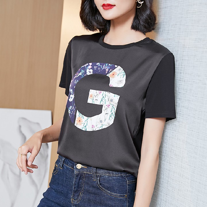 初回送料無料 レーディスファション商品 Tシャツ半袖 プリントトップス カジュアルブラウス Sommy 株式会社 問屋・仕入れ・卸・卸売の専門【仕入れならNETSEA】