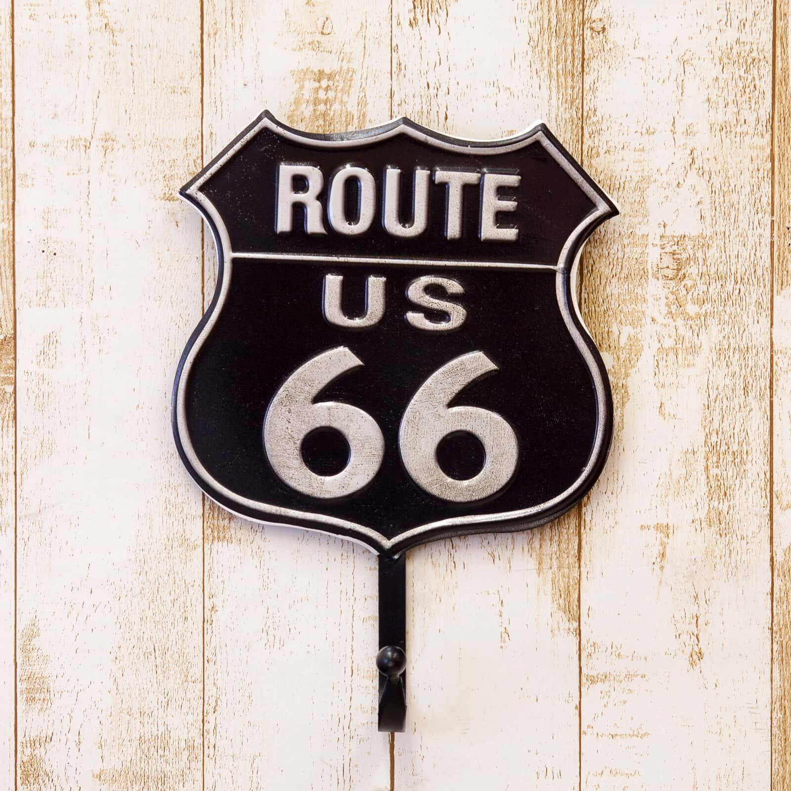 デザイン小物 Black Old New アイアンフック ROUTE66 18TG417D1N2-BK | 卸売・ 問屋・仕入れの専門サイト【NETSEA】