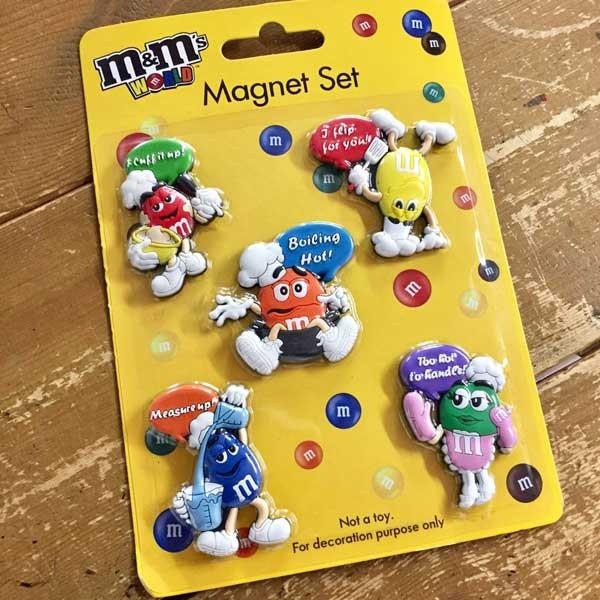 M&M's マグネット 5個セット エムアンドエムズ L．Cエンタープライズ 問屋・仕入れ・卸・卸売の専門【仕入れならNETSEA】