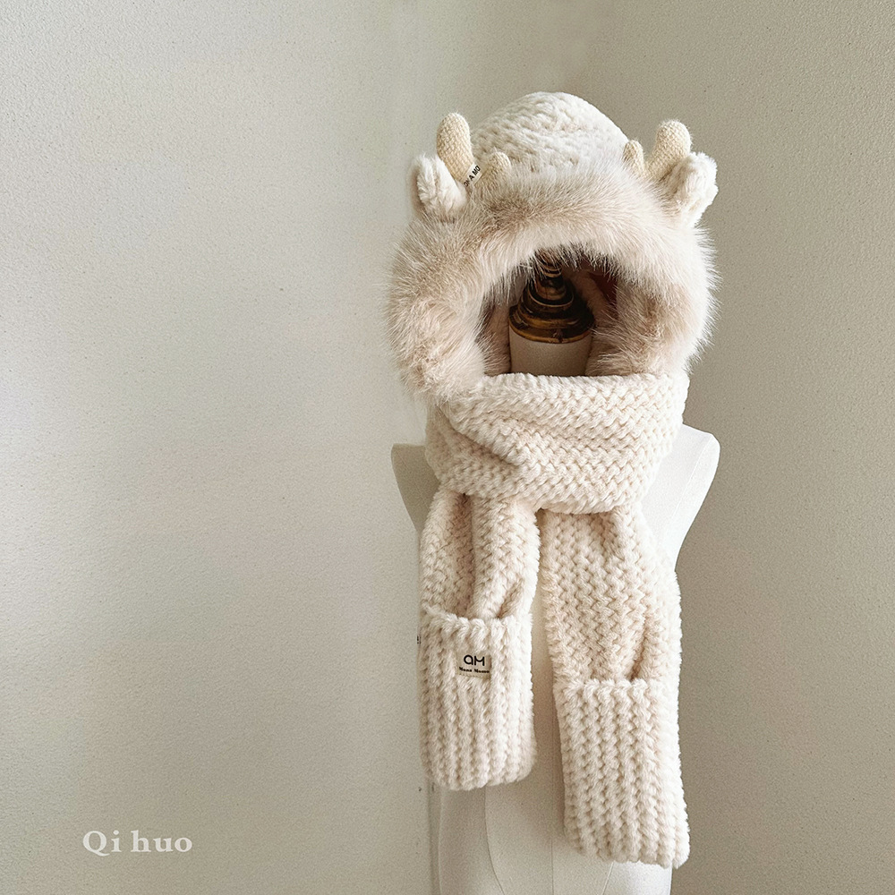 ins 冬マフラー 韓国風 レディース スカーフ 帽子 手袋 防寒 可愛い 女の子 LENA | 卸売・ 問屋・仕入れの専門サイト【NETSEA】