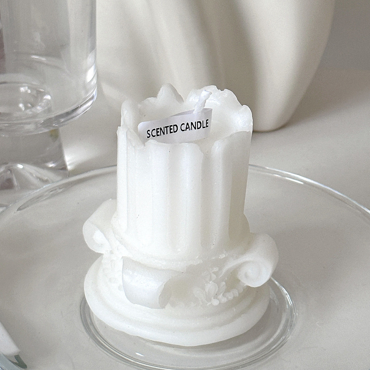 ★インテリア★ ビンテージろうそく roman columnキャンドル 11cm インテリア雑貨 株式会社 C2Jジャパン | 卸売・ 問屋・仕入れの専門サイト【NETSEA】