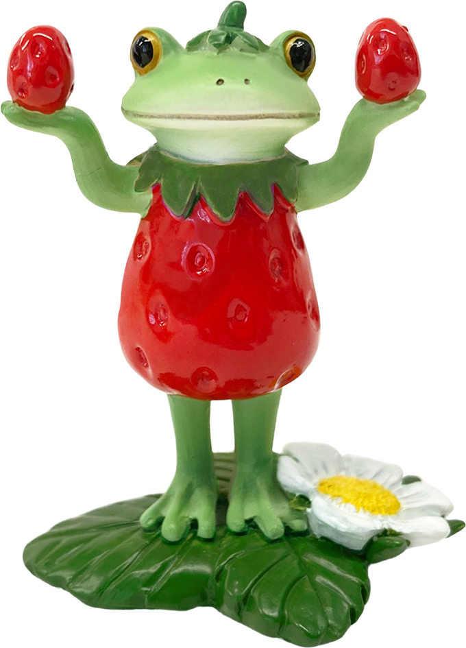 コポー Copeau イチゴまみれのカエル 74022 雑貨のFULTAC（フルタック） 問屋・仕入れ・卸・卸売の専門【仕入れならNETSEA】