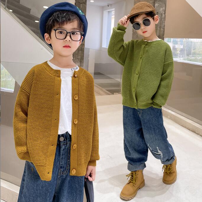 秋冬男の子 ニットカーディガン、 子供服、 新作セーター ファッションコート★90-160 株式会社 サンライフ | 卸売・ 問屋・仕入れの専門サイト【NETSEA】