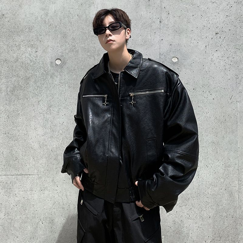 トップス アウター ジャケット レザージャケット PU 長袖 メンズ 合同会社 Jams 問屋・仕入れ・卸・卸売の専門【仕入れならNETSEA】