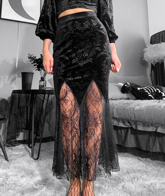 2023春夏新作 ボトムス 女 レディース ハイウエスト チュール ロングスカート タイトスカート XS-XL | 卸売・ 問屋・仕入れの専門サイト【NETSEA】