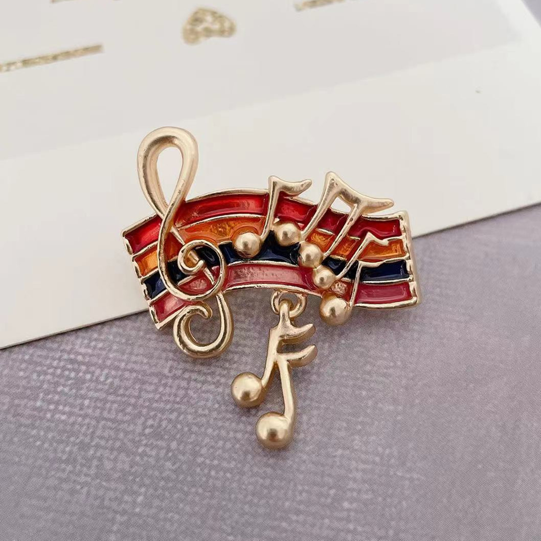 鼓動の音符 ブローチ 気質 コサージュ ブローチピン 音楽アクセサリー MUGI 優品 | 卸売・ 問屋・仕入れの専門サイト【NETSEA】