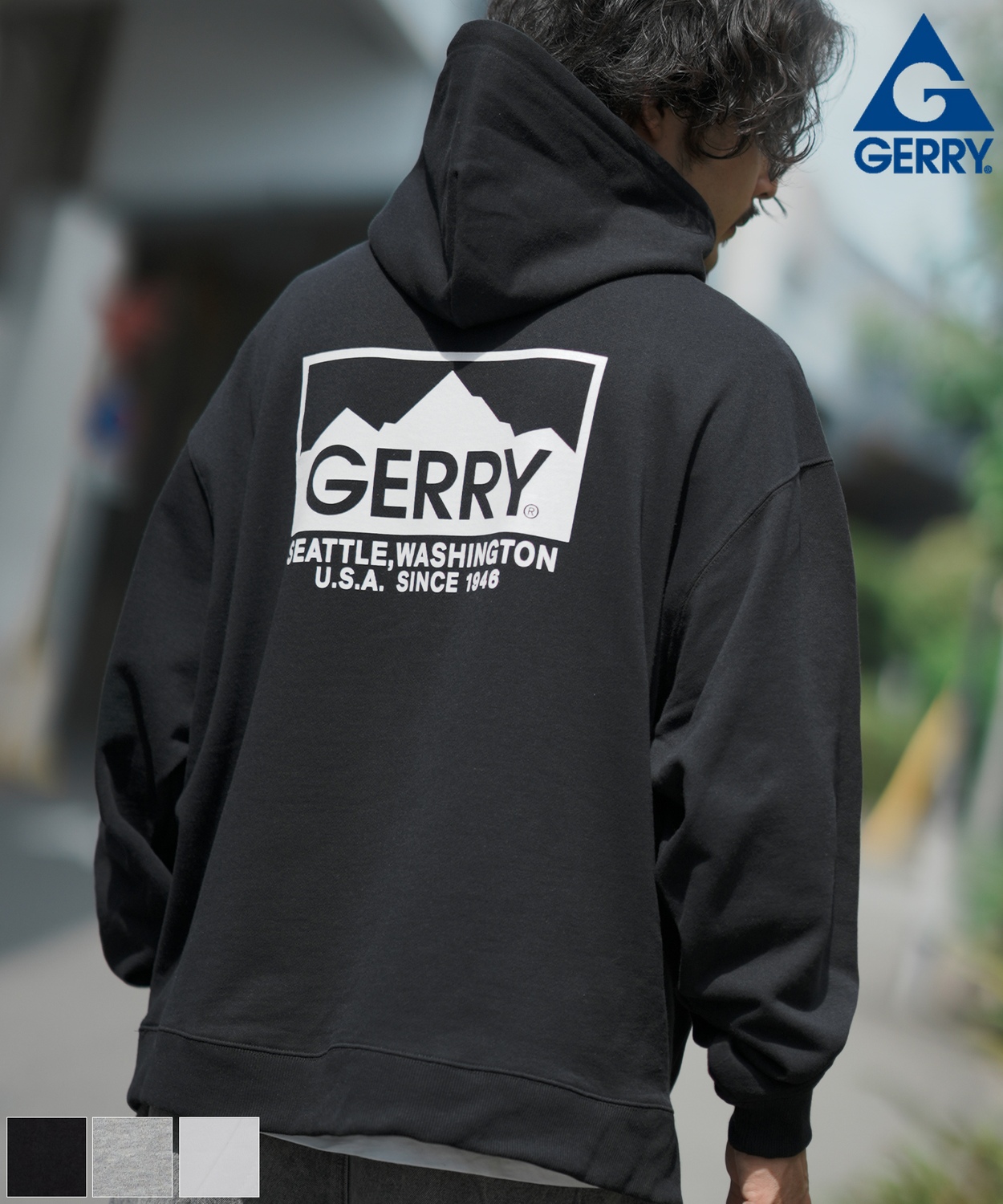 【GERRY】別注ボックスロゴ裏毛プルパーカー | 卸売・ 問屋・仕入れの専門サイト【NETSEA】