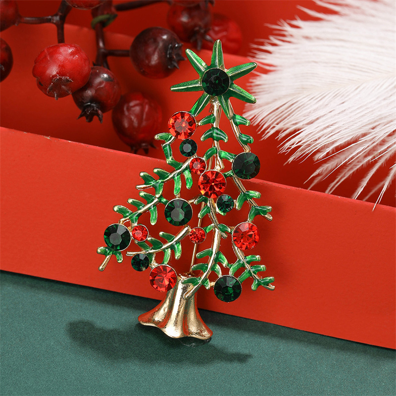 クリスマスブローチ クリスマスツリー ブローチ ファッション クリスマスアクセサリー 秋冬新作 MUGI 優品 問屋・仕入れ・卸・卸売の専門【仕入れならNETSEA】