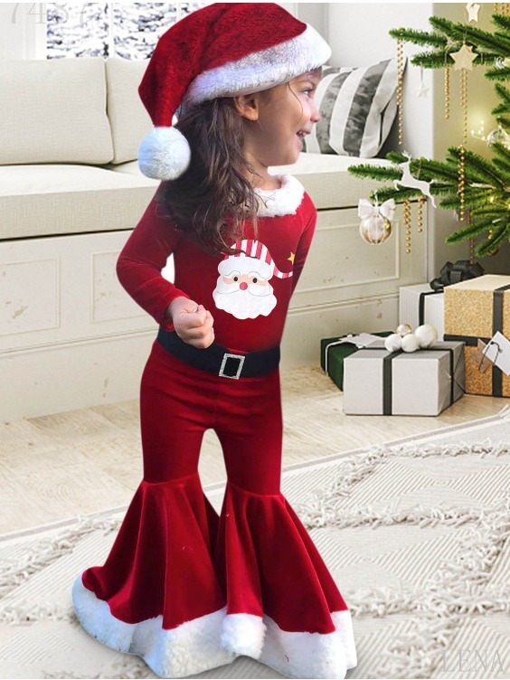 2023新作 クリスマス 韓国風子供服 キッズ服 トップス + ズボン+帽子 3点セット おしゃれ 80-150cm LENA 問屋・仕入れ・卸・卸売の専門【仕入れならNETSEA】