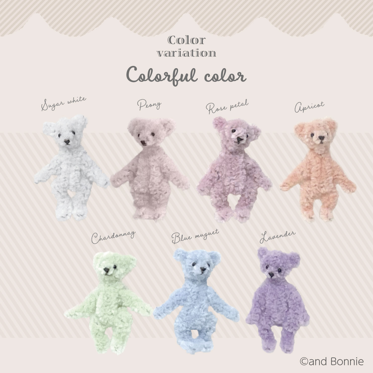 【モール】KIYOHARA モフモフモール 太さ3mm 2023新作 清原 株式会社 問屋・仕入れ・卸・卸売の専門【仕入れならNETSEA】