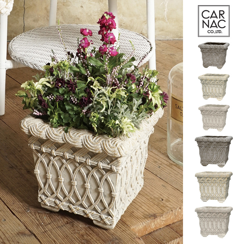 カルナック SALE トリコット バスケットスクエアポット | 卸売・ 問屋・仕入れの専門サイト【NETSEA】