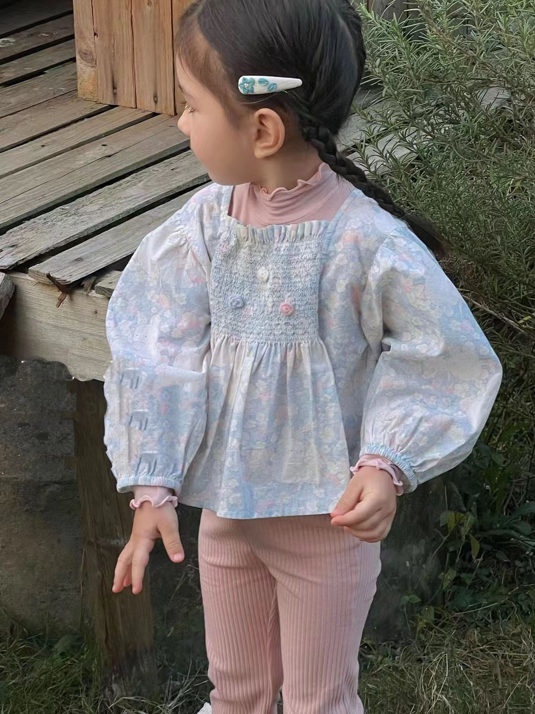 2024春新作 韓国風子供服 ベビー服 女の子トップス シャツ 80-130cm LENA 問屋・仕入れ・卸・卸売の専門【仕入れならNETSEA】