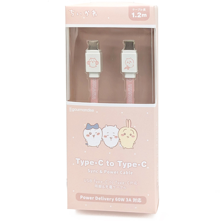 ちいかわ PD60W対応 USB2.0 Type-Cケーブル | 卸売・ 問屋・仕入れの専門サイト【NETSEA】