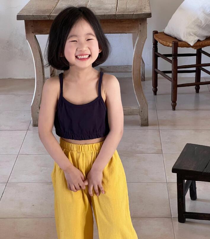 2024★夏新作★韓国風子供服★キャミソール★2色80-140CM BBM 株式会社 問屋・仕入れ・卸・卸売の専門【仕入れならNETSEA】