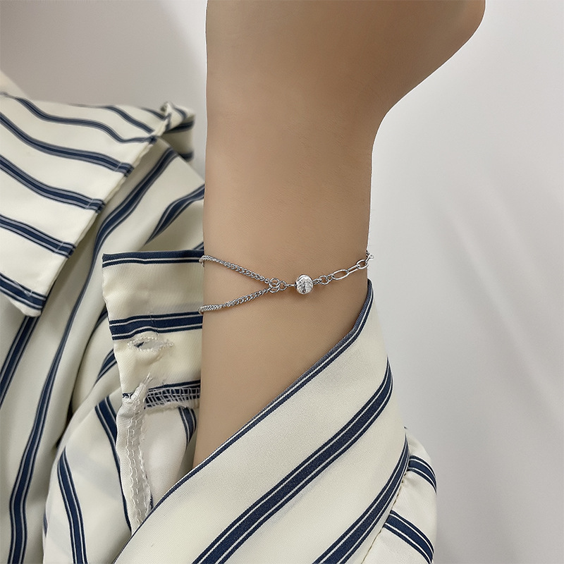 925シルバー アクセサリー ブレスレット ハンドメイド ブレスレット ブレスレット INS風 | 卸売・ 問屋・仕入れの専門サイト【NETSEA】