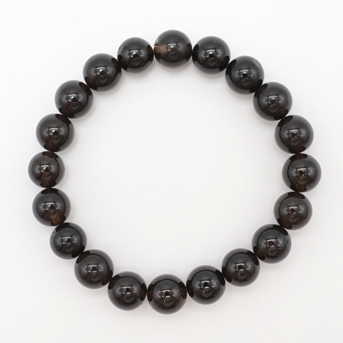 山梨黒平黒水晶 AAランク ブレスレット 10mm 山梨県産 黒水晶 国産水晶 天然石 日本銘石 | 卸売・ 問屋・仕入れの専門サイト【NETSEA】