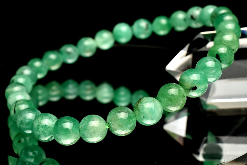 【1点物】AA☆透過性あり エメラルド 6mm ブレスレット _L3222 株式会社 SEKIKON 問屋・仕入れ・卸・卸売の専門【仕入れならNETSEA】