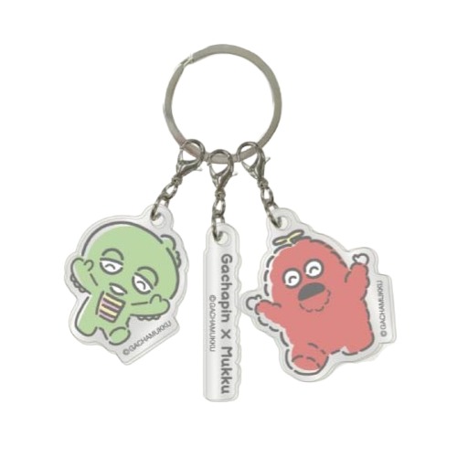 GMM-007 3連アクリルキーホルダー ガチャピンムック 雑貨のFULTAC（フルタック） | 卸売・ 問屋・仕入れの専門サイト【NETSEA】