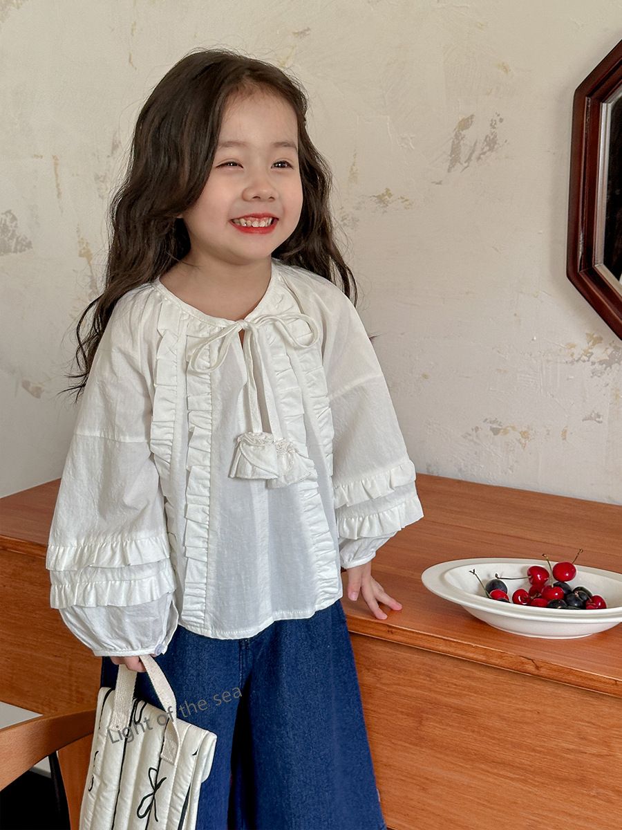 2024秋新品 い韓国風子供服 ベビー服 キッズ女の子 長袖 トップス 90-150cm 個人事業主 Light of the sea 問屋・仕入れ・卸・卸売の専門【仕入れならNETSEA】