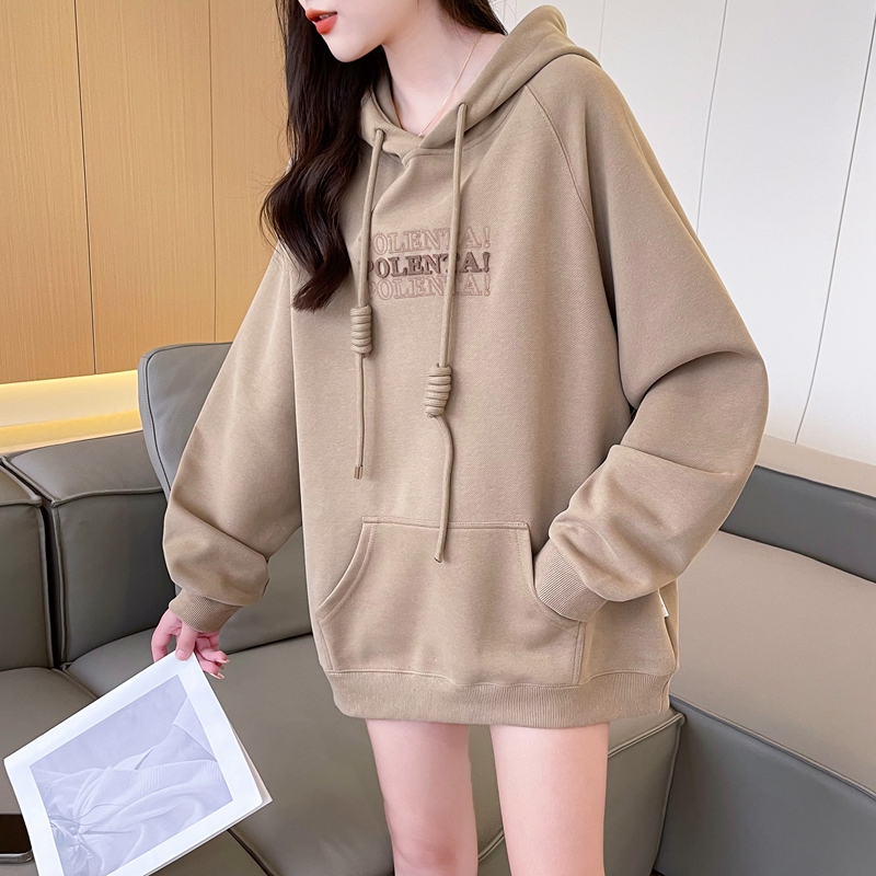 【予約224087】大きいサイズ秋冬新作 韓国風 レディース 長袖 プリント帽子付き パーカーLL-4L | 卸売・ 問屋・仕入れの専門サイト【NETSEA】