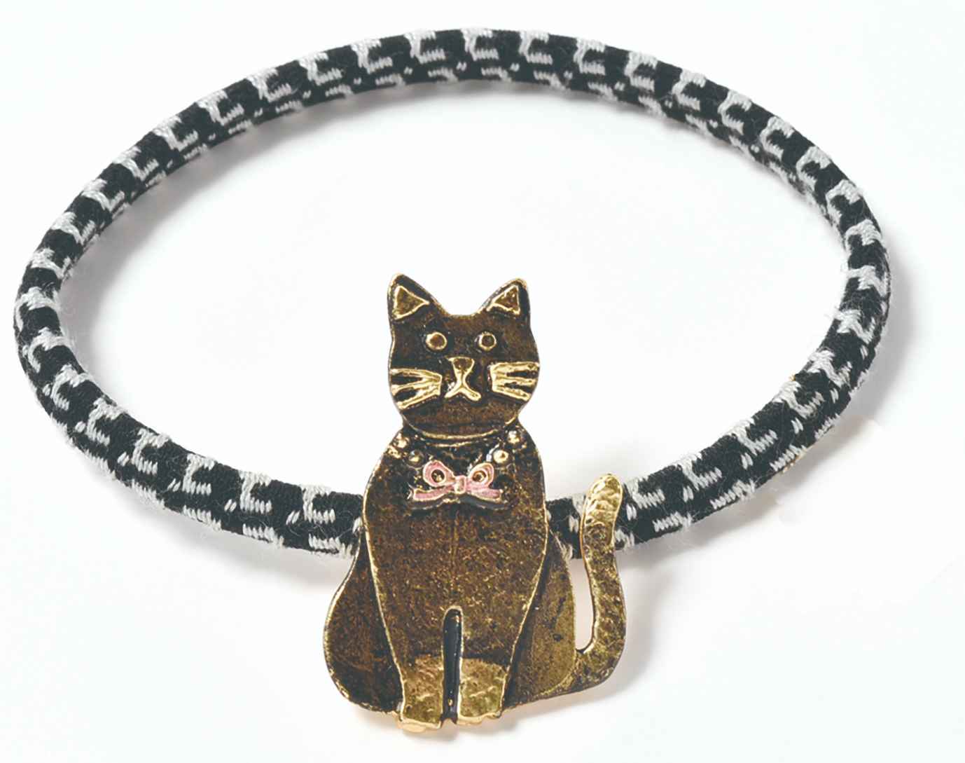 TAK-36-2 静電気軽減ヘアゴム クロネコ 雑貨のFULTAC（フルタック） 問屋・仕入れ・卸・卸売の専門【仕入れならNETSEA】