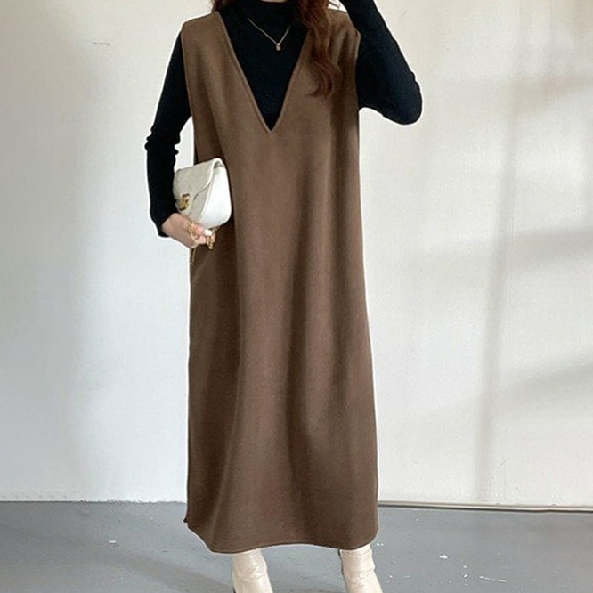 ANJIL☆2024秋冬AW カジュアル 重ねでき☆ベストワンピース袖なし 株式会社 SNIFF JAPAN レディース服 問屋・仕入れ・卸・卸売の専門【仕入れならNETSEA】