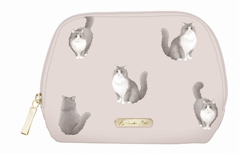 Q-LiA 2024AW 新作 フォンダンピュール ティッシュポーチ ネコ | 卸売・ 問屋・仕入れの専門サイト【NETSEA】