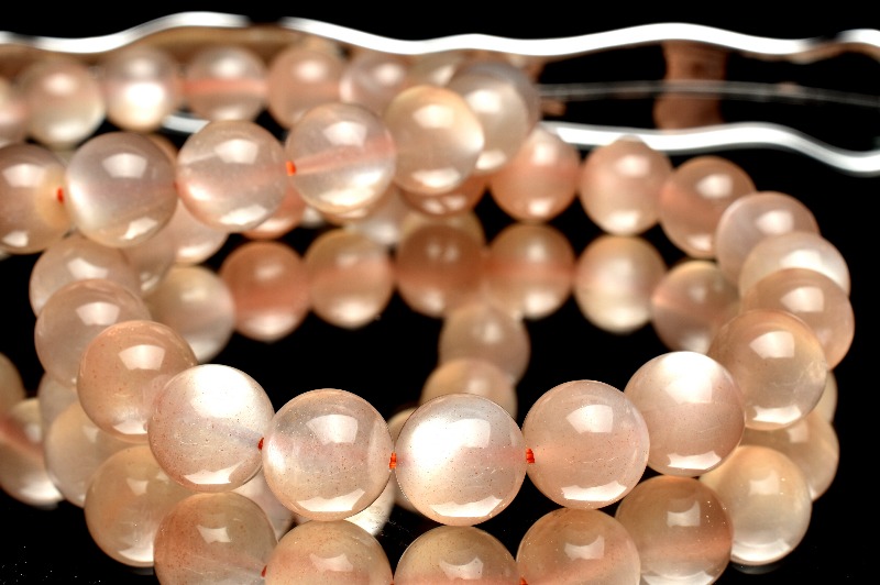 ホワイトシラー シルバーオレンジムーンストーン 9.5mm ブレスレット 1個売り _BG5249-95 株式会社 SEKIKON | 卸売・ 問屋・仕入れの専門サイト【NETSEA】