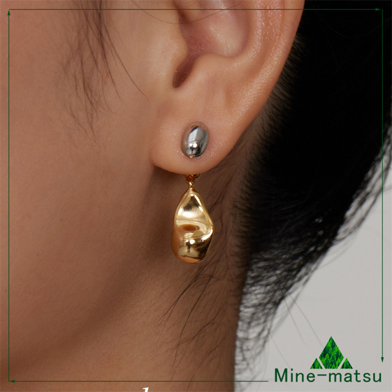 ピアス 耳飾り イヤリング 金属アレルギー シンプル 設計感 ファッション 通勤 レディース Mine-matsu (ミネマツ) | 卸売・ 問屋・仕入れの専門サイト【NETSEA】
