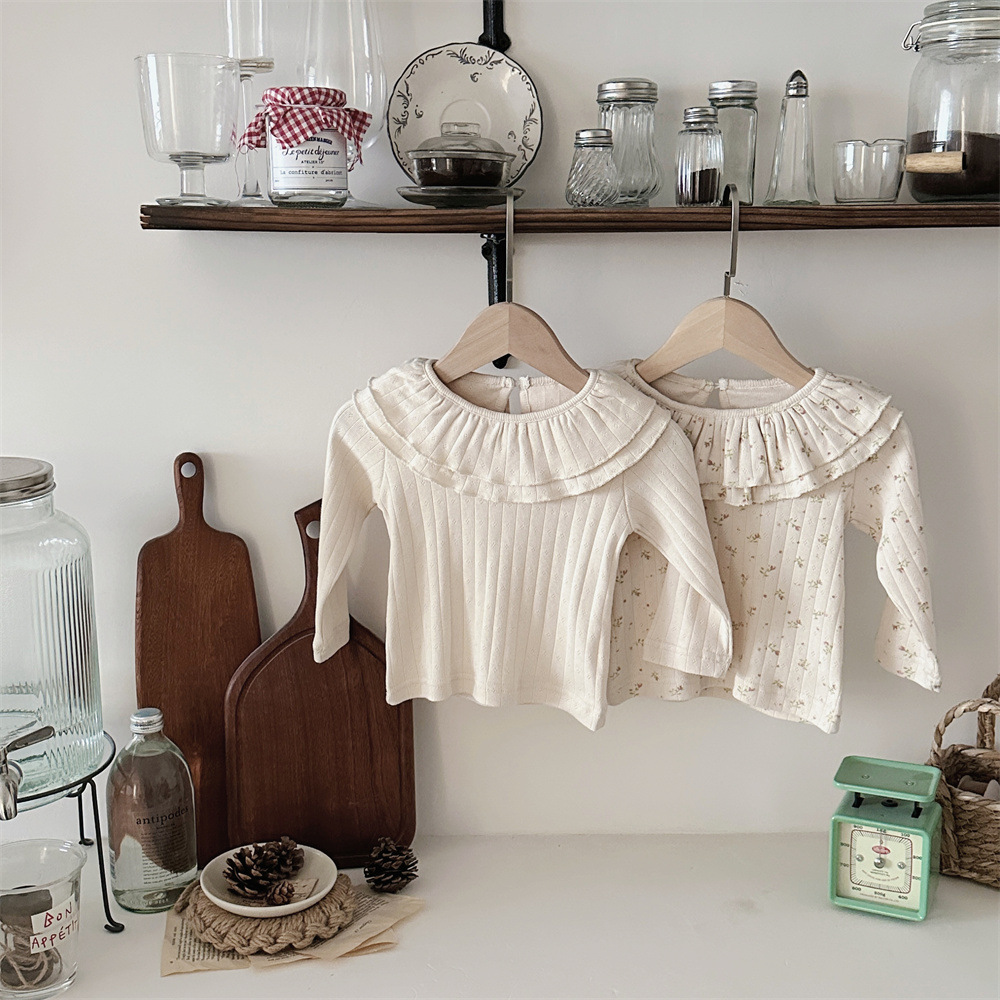 ★BaBy★ ベビーTシャツ 66~100cm レーストップス 韓国ベビー服 | 卸売・ 問屋・仕入れの専門サイト【NETSEA】