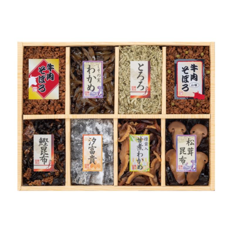 万味豊秀 8品佃煮詰合せ（B-30） HAMANO | 卸売・ 問屋・仕入れの専門サイト【NETSEA】