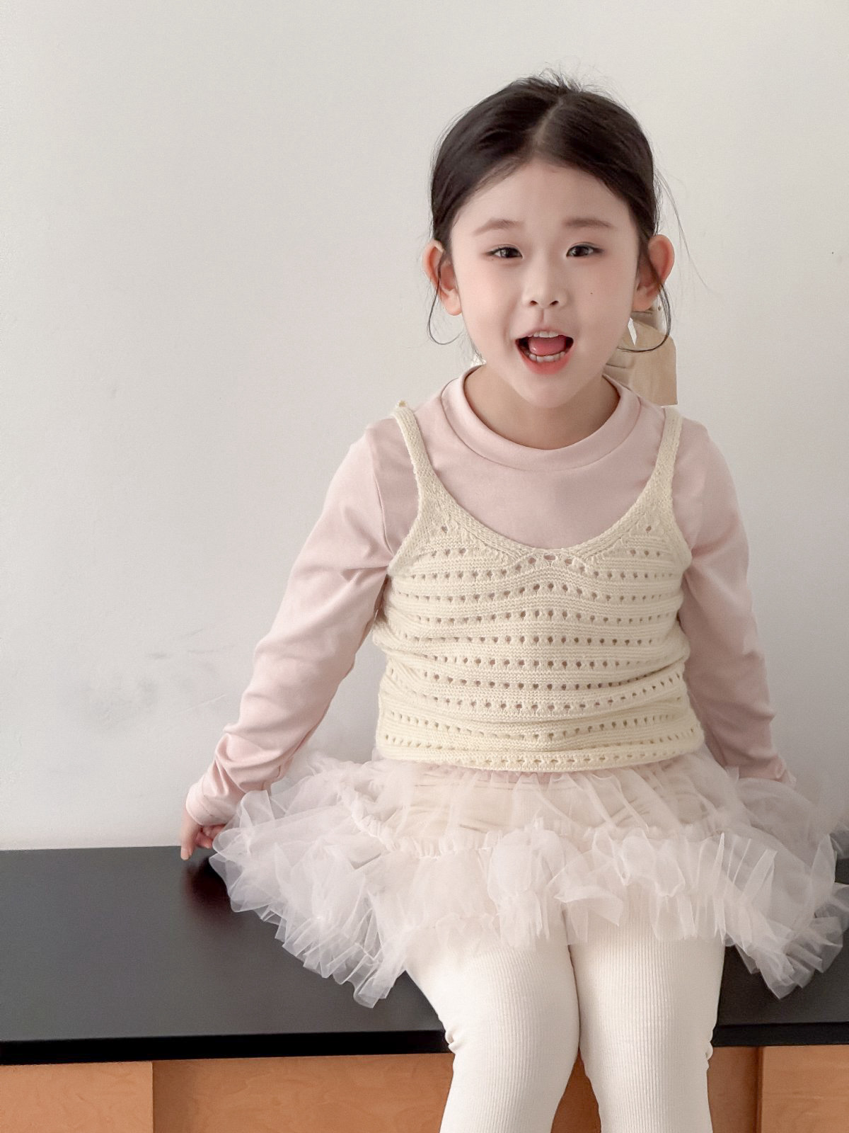 2025春夏子供服 カジュアル系 無地 ベスト チョッキ ガールズ服 トップス ジレ[90~150cm] | 卸売・ 問屋・仕入れの専門サイト【NETSEA】