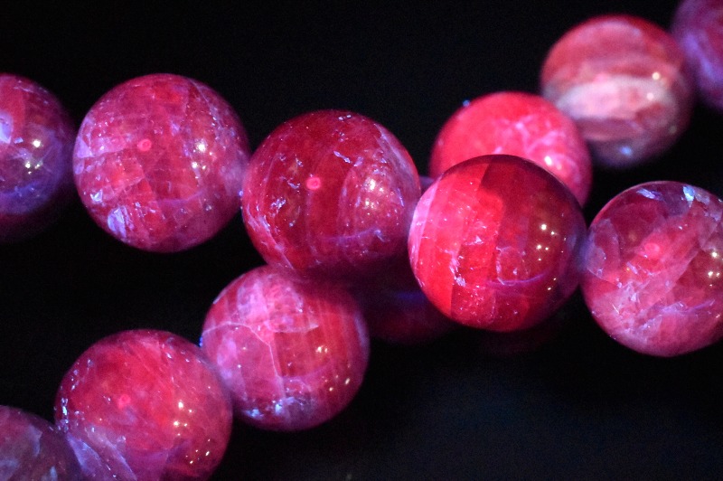 【1点物】高品質 希少バイカラー ルビー(天然コランダム) 7.5mm ブレスレット _M6287 株式会社 SEKIKON | 卸売・ 問屋・仕入れの専門サイト【NETSEA】