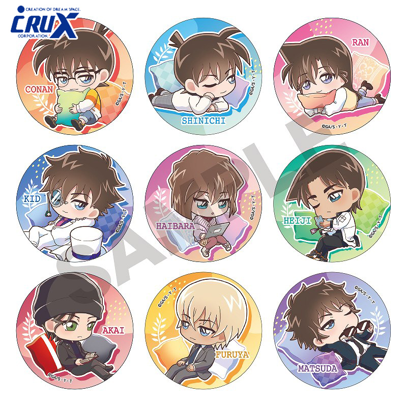 2025SS 先行予約 名探偵コナン トレーディング缶バッジ BOX（9個入り） パディス 雑貨MALL | 卸売・ 問屋・仕入れの専門サイト【NETSEA】