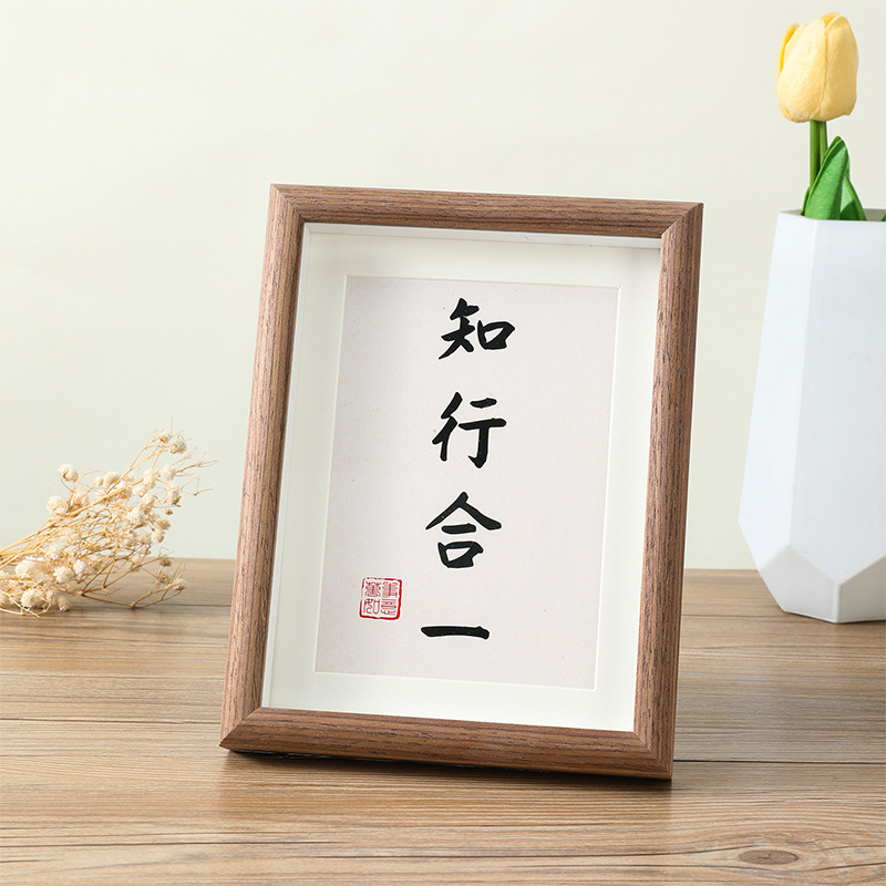 木製中空立体フォトフレーム置物56インチ8インチ写真DIYフレームa 3ドライフラワー書道書体フレー | 卸売・ 問屋・仕入れの専門サイト【NETSEA】