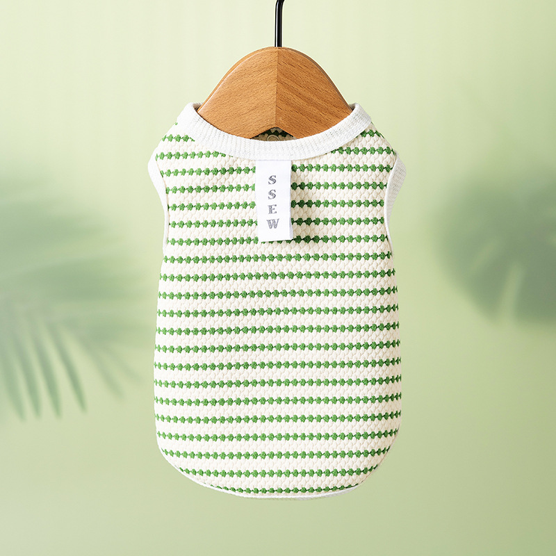 2025年春夏 新型 犬服 ペット服 グリーン×ホワイト【XS・S・M・L・XL・XXL】 | 卸売・ 問屋・仕入れの専門サイト【NETSEA】