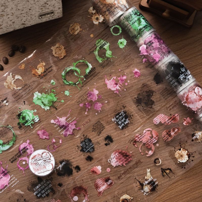 ステッカー PETシール マスキングテープ 造景 文字単語ラベル 珈琲 50mm*2m | 卸売・ 問屋・仕入れの専門サイト【NETSEA】