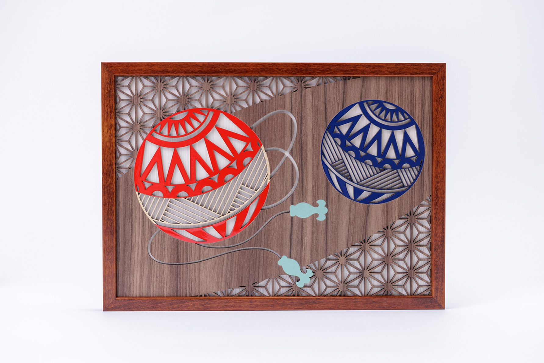 インテリア 和柄アートフレーム A4サイズ「happinessシリーズ 鞠mini」 | 卸売・ 問屋・仕入れの専門サイト【NETSEA】