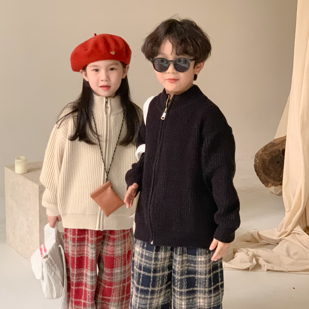 2025★秋冬新作★韓国風子供服★セーター★90cm～150cm 2色 | 卸売・ 問屋・仕入れの専門サイト【NETSEA】