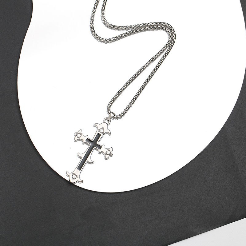 メンズチタンスチールドラゴンペンダント レトロネックレス ステンレス鎖 60CM／70CM 2色 | 卸売・ 問屋・仕入れの専門サイト【NETSEA】