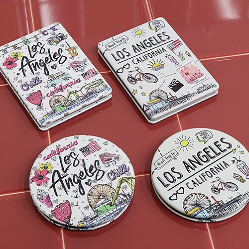 【初回送料無料】コンパクト ミラー ラウンド LA POLAROID KI-CM-7281 | 卸売・ 問屋・仕入れの専門サイト【NETSEA】