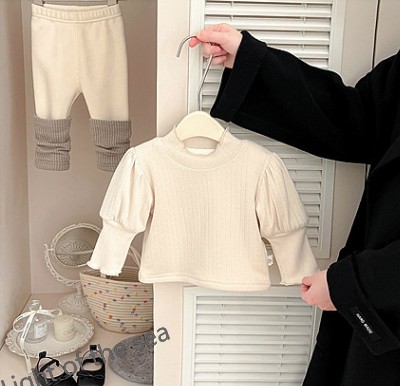 2025新作韓国子供服 ベビー服 キッズ 女の子 長袖Tシャツ 2色 73cm-110cm | 卸売・ 問屋・仕入れの専門サイト【NETSEA】