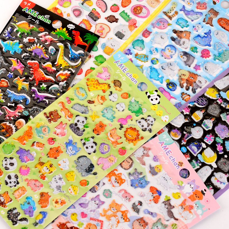 手作り DIY ぷくぷく ボンボンドロップシール 3Dステッカー 立体ステッカー 粘着シール スパンコール | 卸売・ 問屋・仕入れの専門サイト【NETSEA】