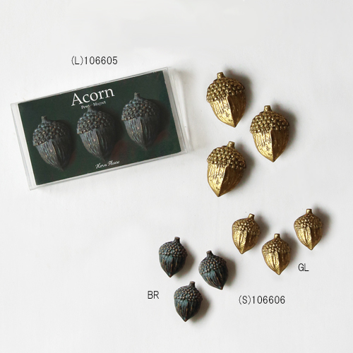 SSH： ピューターマグネット【エイコーン3個セット/L】 株式会社 NKT 問屋・仕入れ・卸・卸売の専門【仕入れならNETSEA】