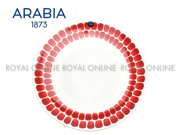 Y)【アラビア】トゥオキオ プレート 26cm 1055227 食器 レッド | 卸売・ 問屋・仕入れの専門サイト【NETSEA】